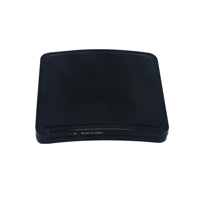 China Curved Rectangular Tin Box ED1959A-01 with Slide Lid for Cigar ...